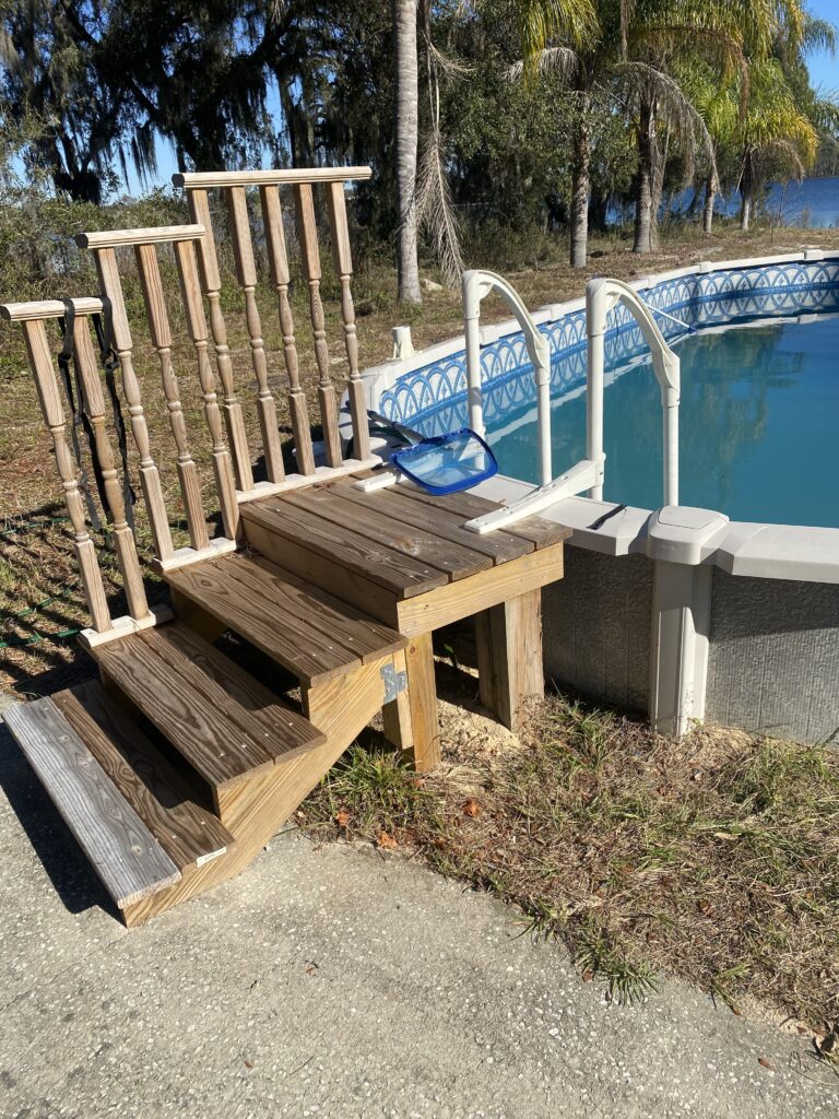 Different Types of Ladders and Steps for Above Ground Pools in Orlando ...